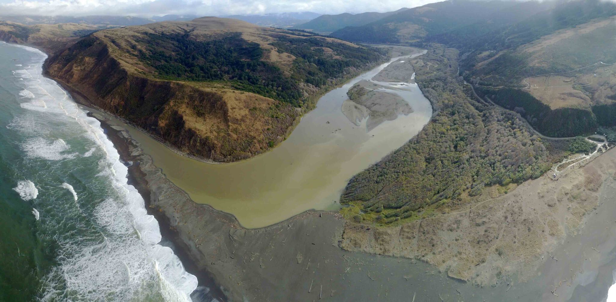 River Mouth Opens - Mattole Salmon Group